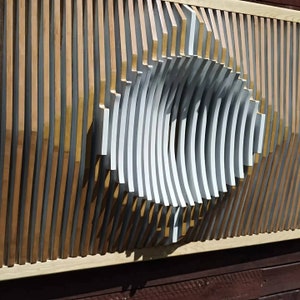 Parametric Art #wooden Parametric Art #wooden Design #wooden 3D ...