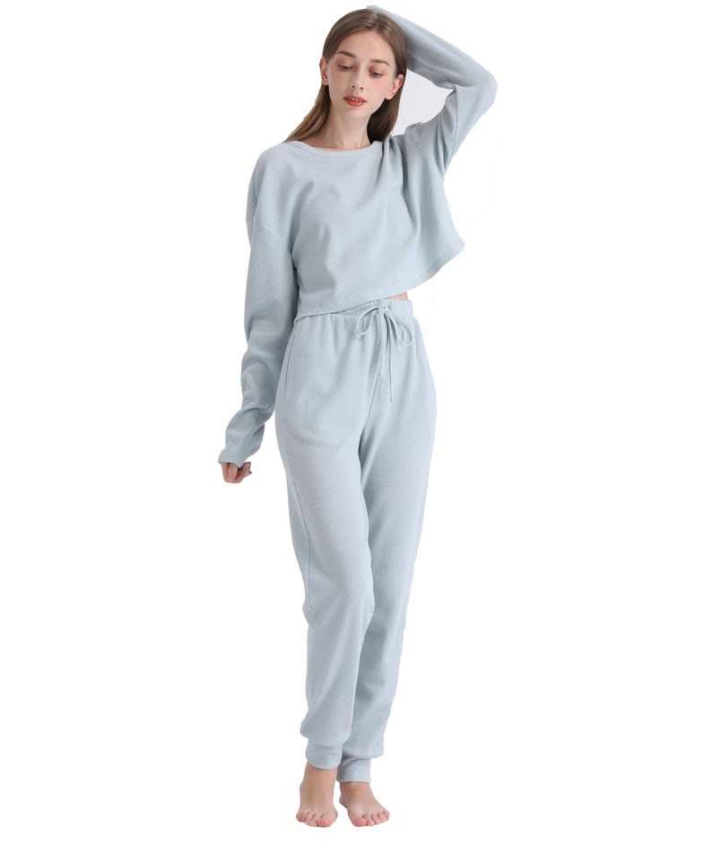 Women's Lounge Set Matching Jogger Set Pajama Set Active Cozy up in ...