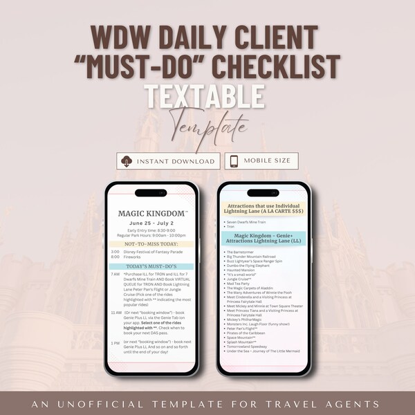 Travel Agent Client Checklist - Etsy