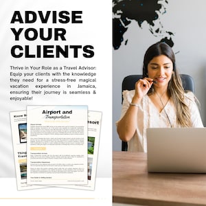 Jamaica Resort Handbook Template, Travel Agent Template, Resort Guide ...