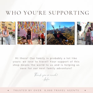 Bon Voyage & Welcome Home Template, Travel Agent Template, Travel Agent ...