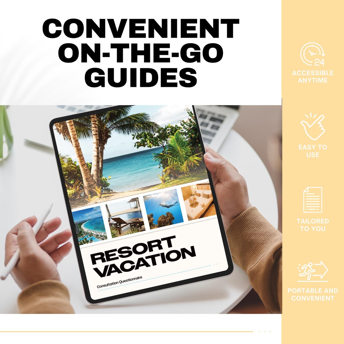 Resort Vacation Consultation Questionnaire, Travel Agent Forms - Etsy