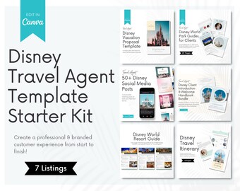 Travel Agent Starter Kit - Etsy