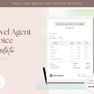 Travel Agent Forms, Travel Agent Templates - Etsy