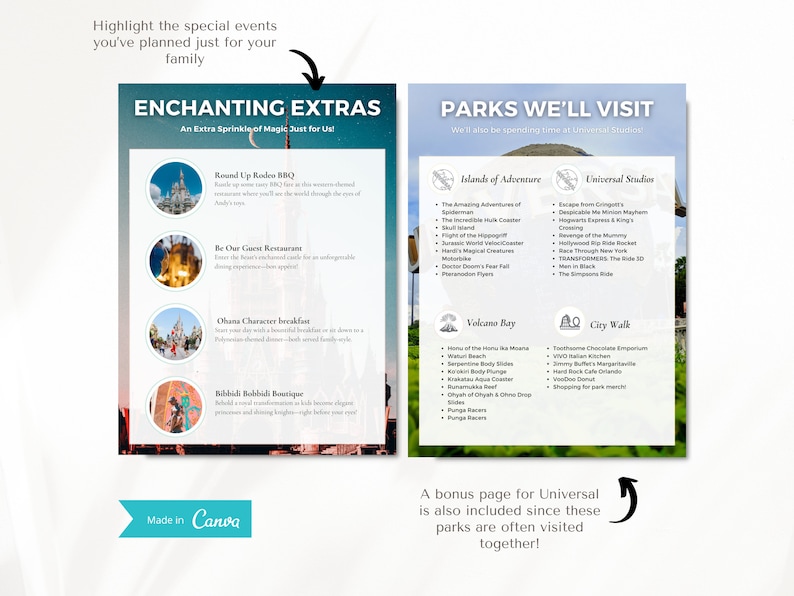 Surprise Vacation Announcement, WDW Travel Template, Travel Agent ...