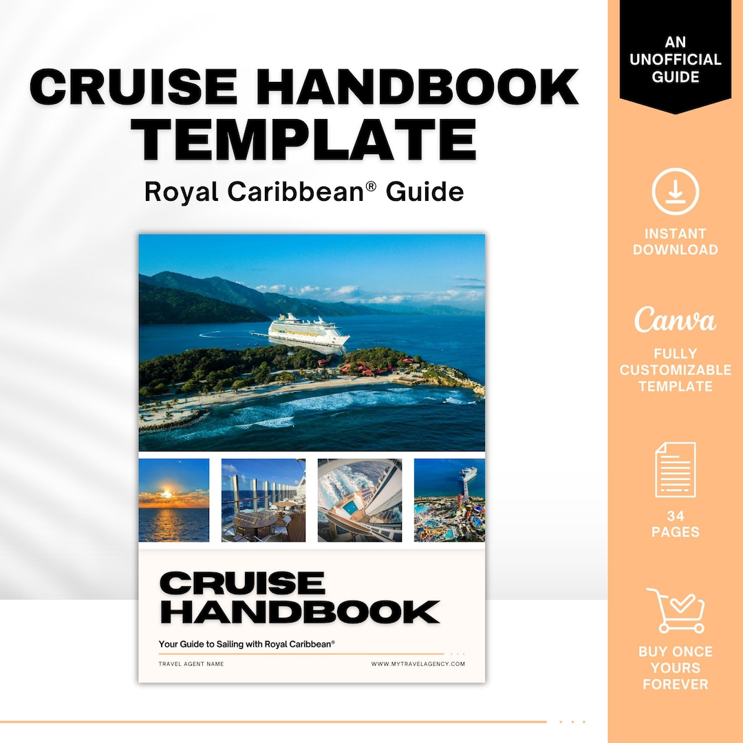 RCCL Cruise Planner & Handbook, Travel Agent Template - Etsy