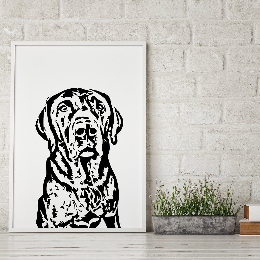 Custom PNG Pet Portrait Digital Download Personalized Unique Digital ...