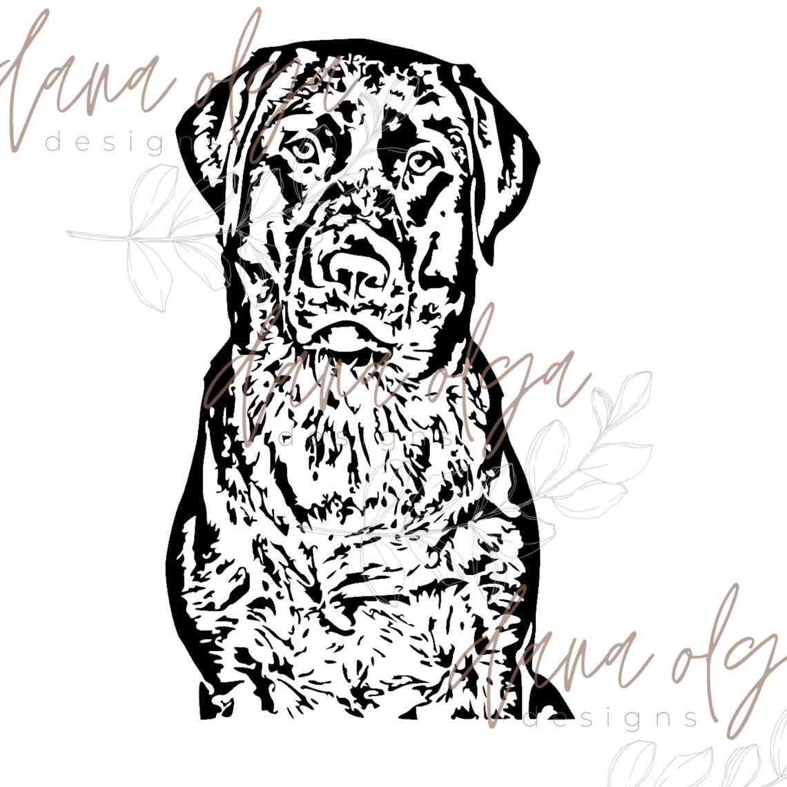 Chocolate Labrador Retriever SVG PNG JPG Design File - Etsy