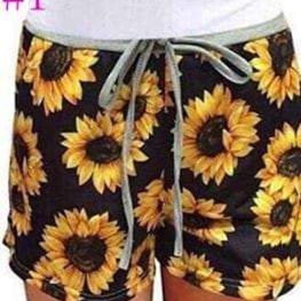 Sunflower Shorts - Etsy