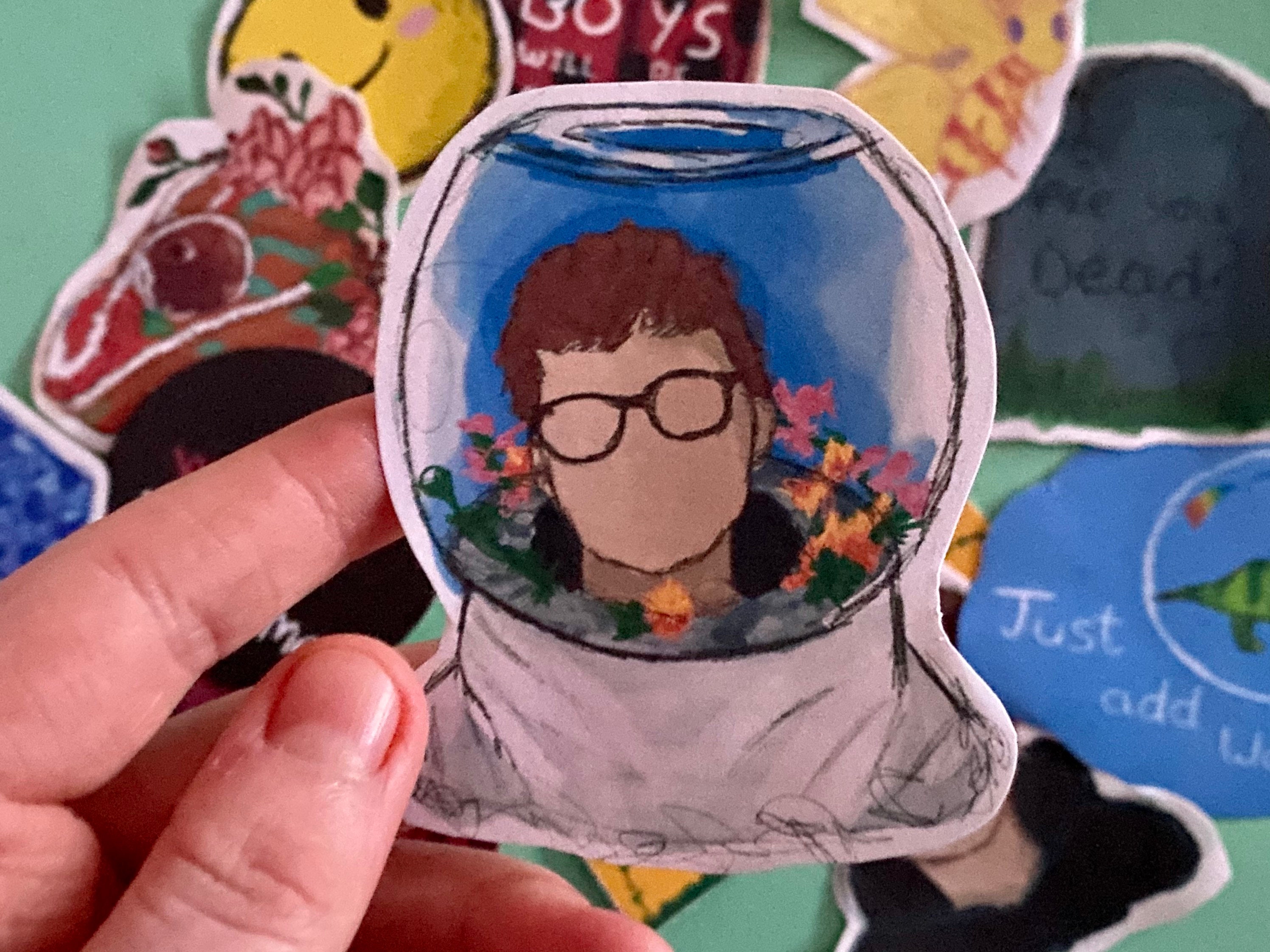 SINGLE STICKER Cavetown Vinyl Stickers - Etsy