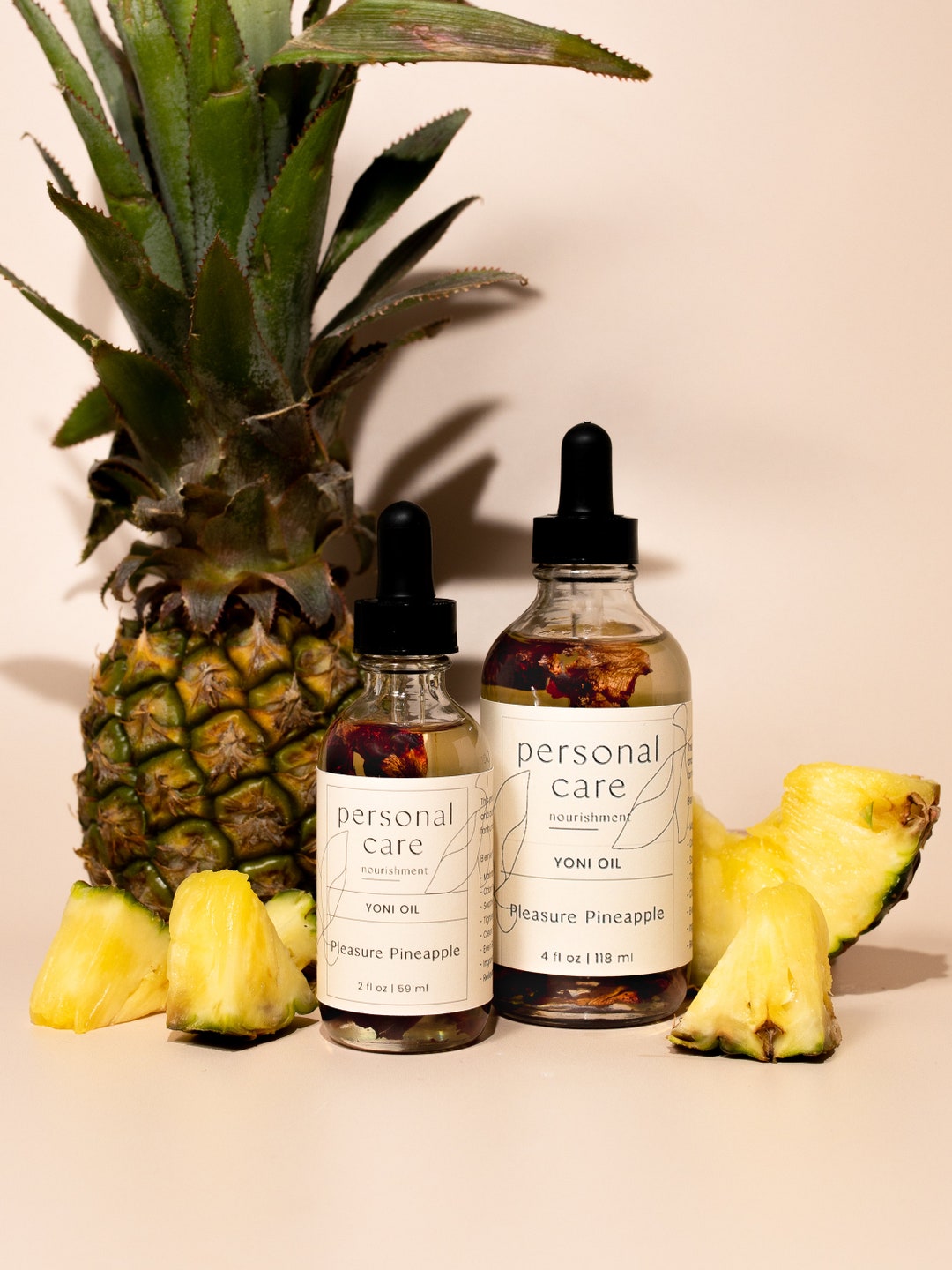 Pleasure Pineapple Yoni Oil, All Natural Oils for Ph Balance, Odor ...