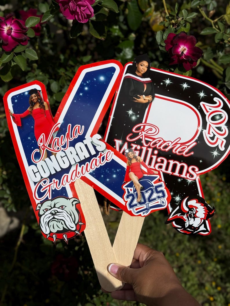 Custom Graduation 2025 Fan | Custom Graduation Big Head Photo Fan ...