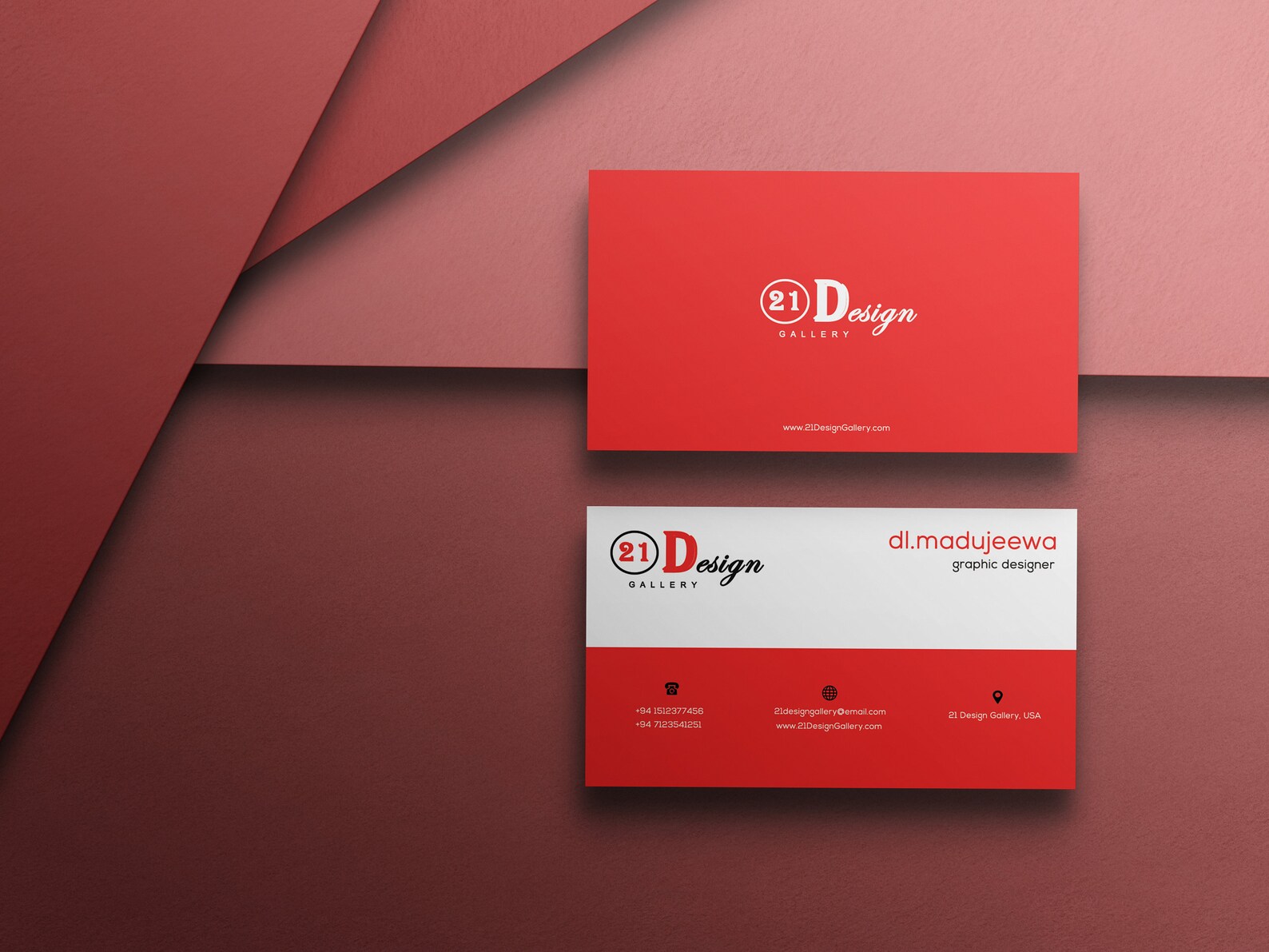 Printable Stylish Visiting card template Minimalist Calling | Etsy