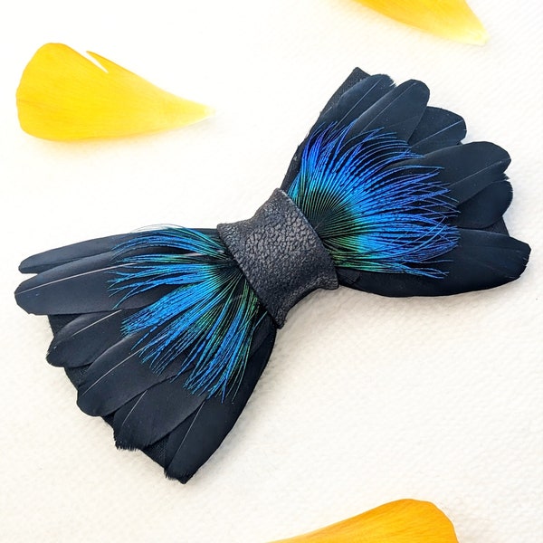 Feather Bow Ties - Etsy