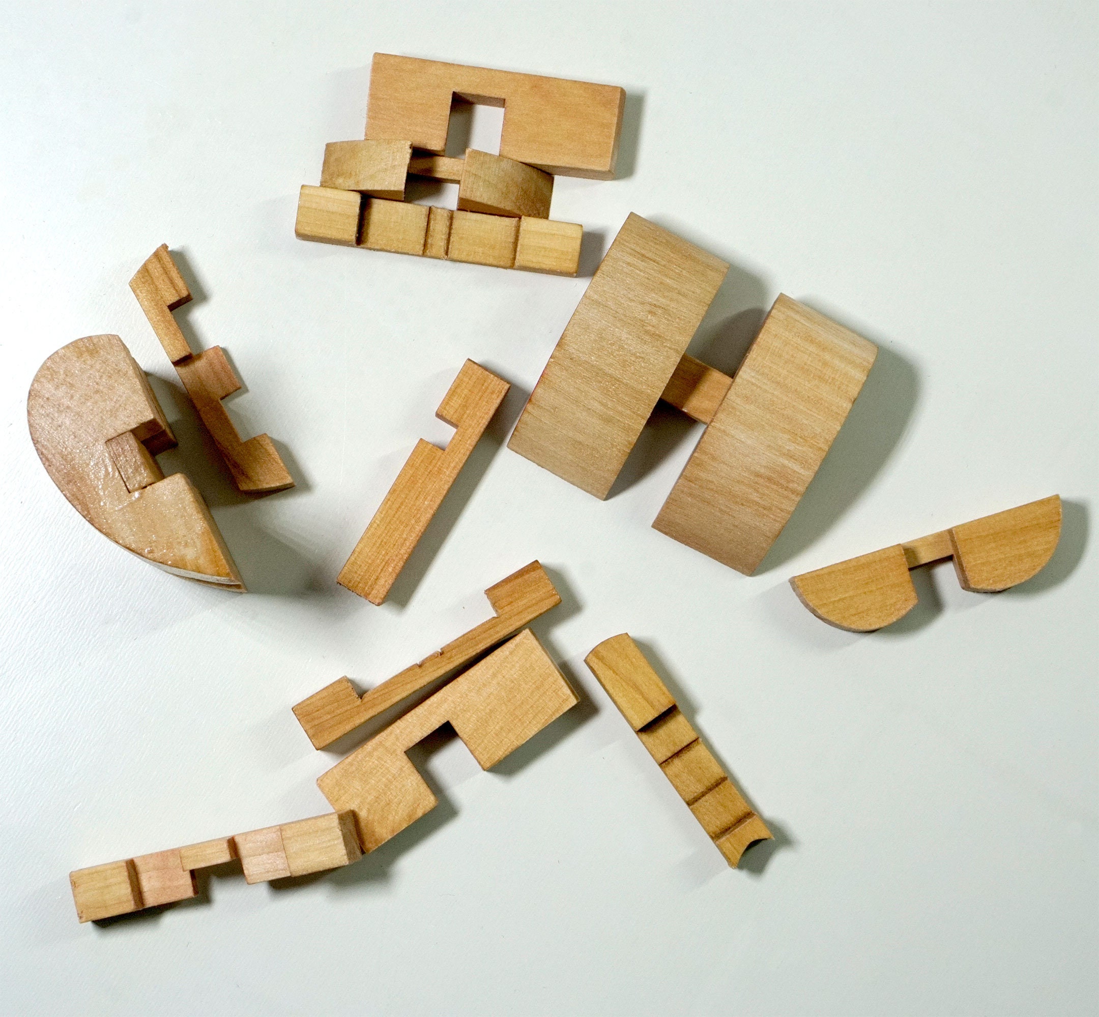 Handmade 3D, Heart Shaped Puzzle in Wood - Etsy