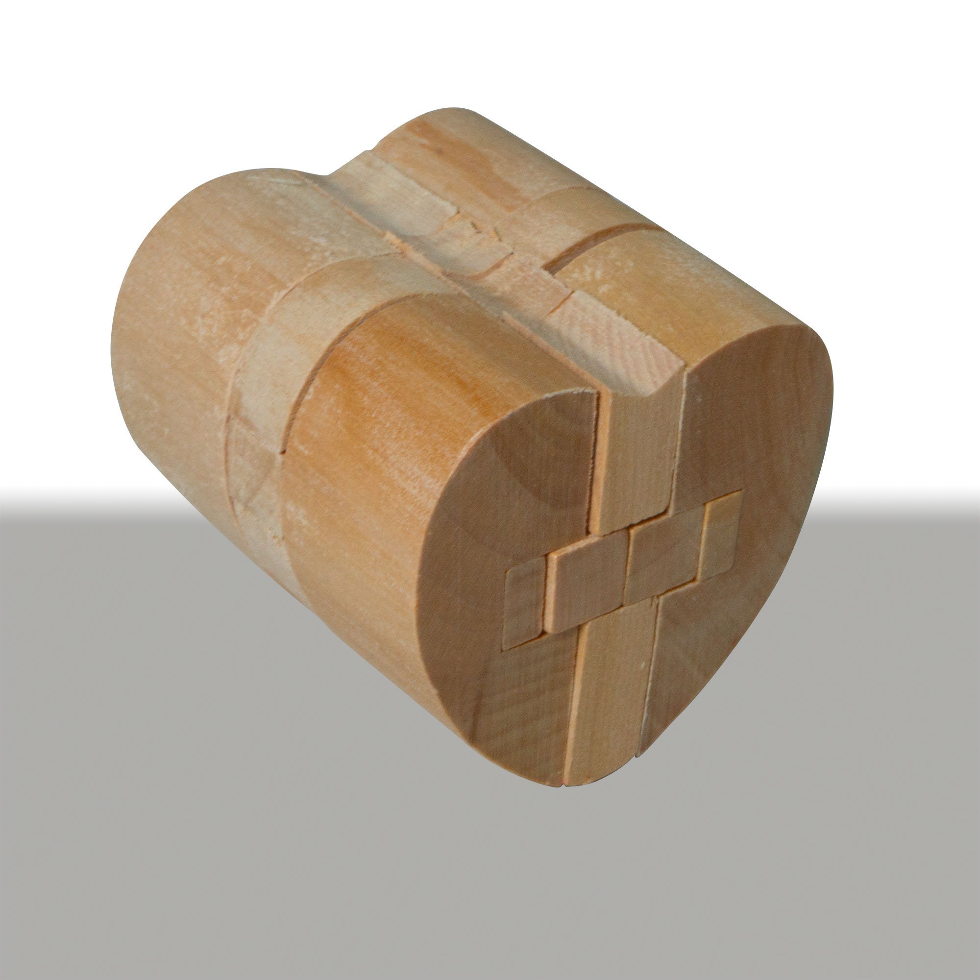 Handmade 3D, Heart Shaped Puzzle in Wood - Etsy