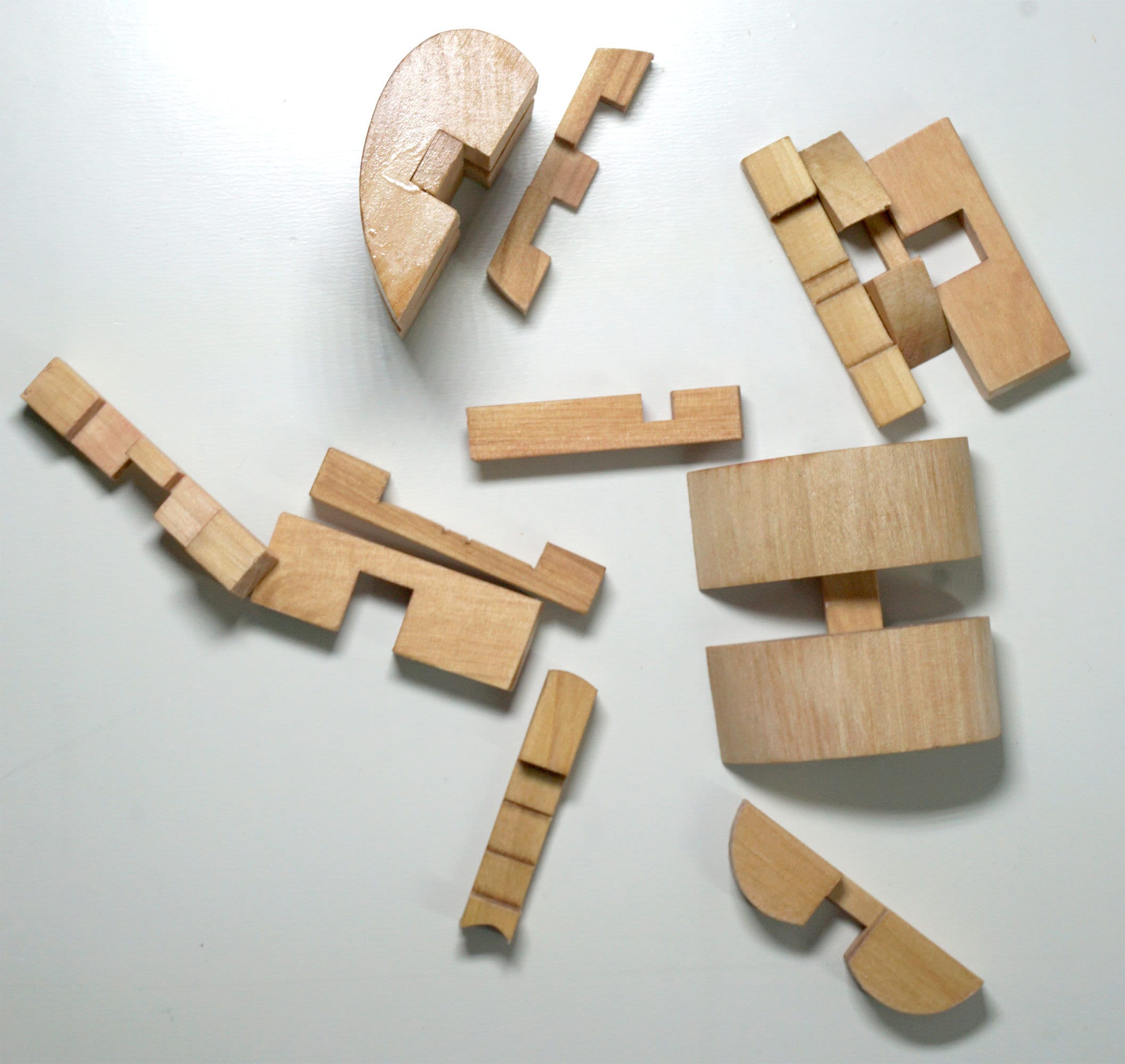 Handmade 3D, Heart Shaped Puzzle in Wood - Etsy