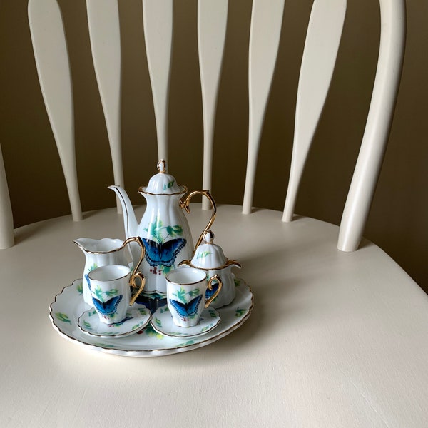 Miniature Tea Set - Etsy