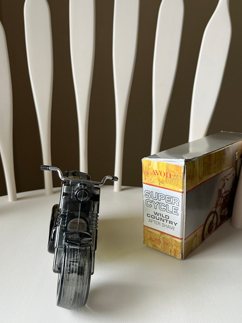 Avon Super Cycle Decanter With Box - Etsy