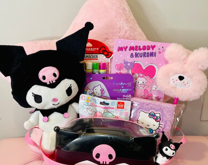 Kuromi Basket - Etsy