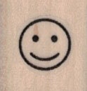 Tiny Happy Face Rubber Stamp 3/4 X 3/4 20346/1508 Smiley Face Symbol ...