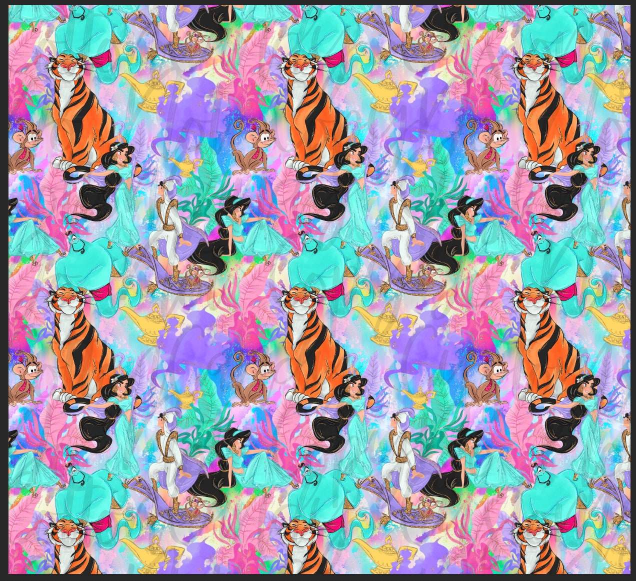 Aladdin Seamless Files - Etsy