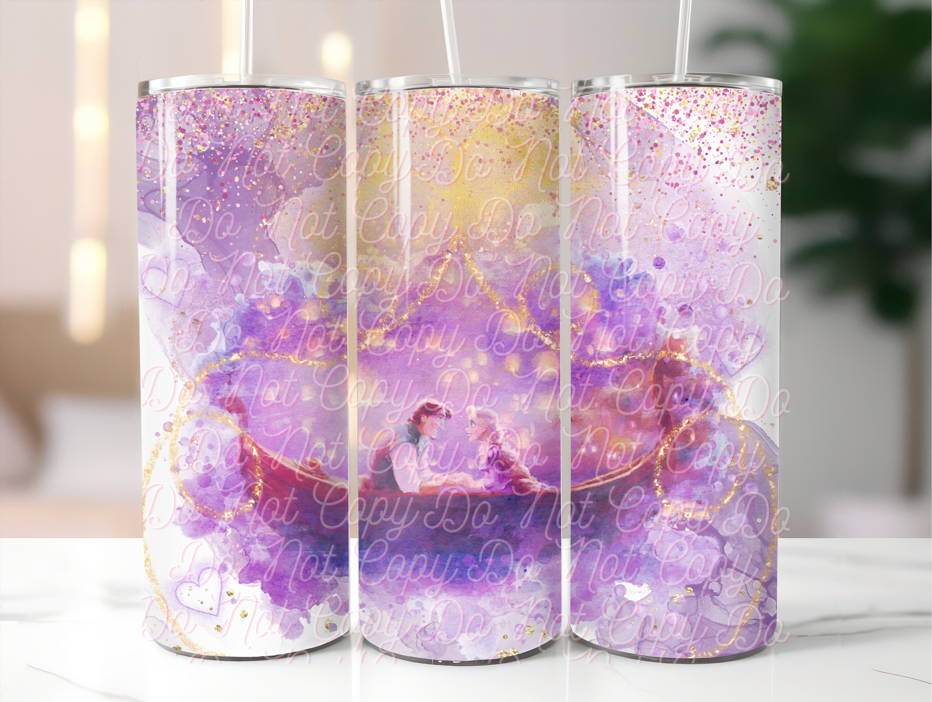 Rapunzel Tangled Princess - Tumbler File's - Etsy