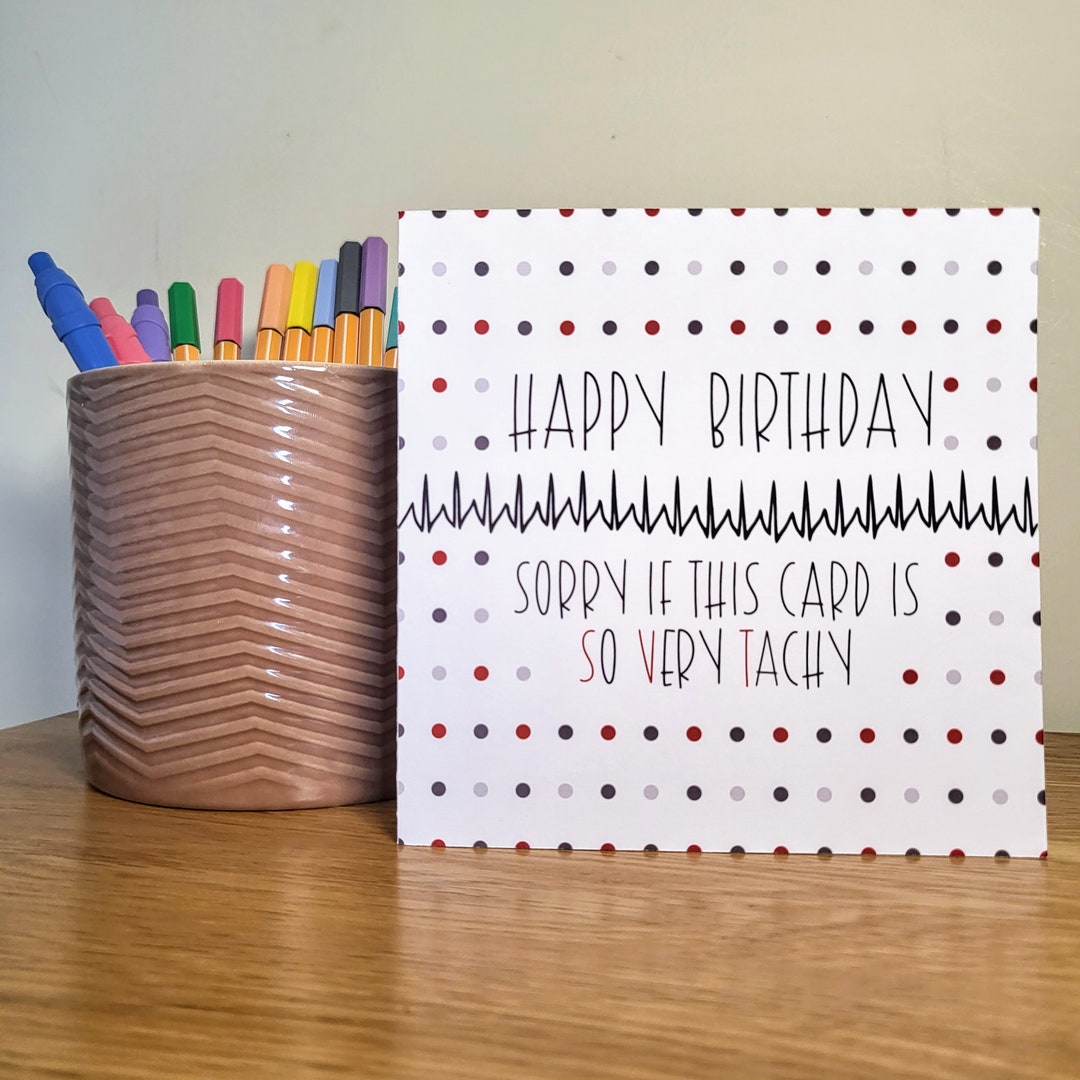 Personalised Medical Theme Birthday Card | Funny Medical Card | Doctor ...