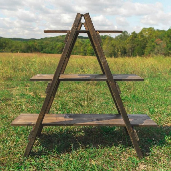 Wooden Ladder Shelf - Etsy