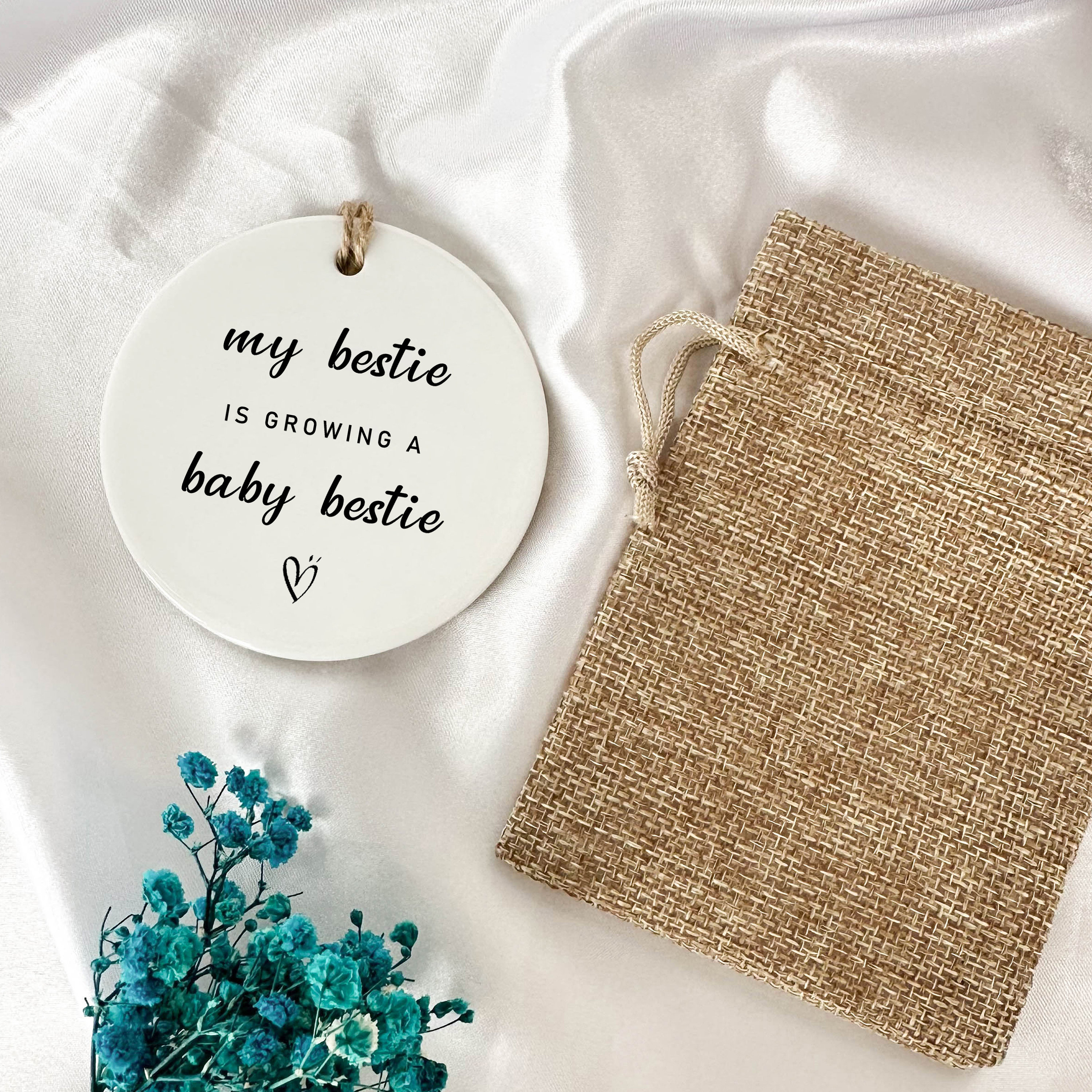 My Bestie is Growing a Baby Bestie, Pregnancy Gift, Gift for Best ...