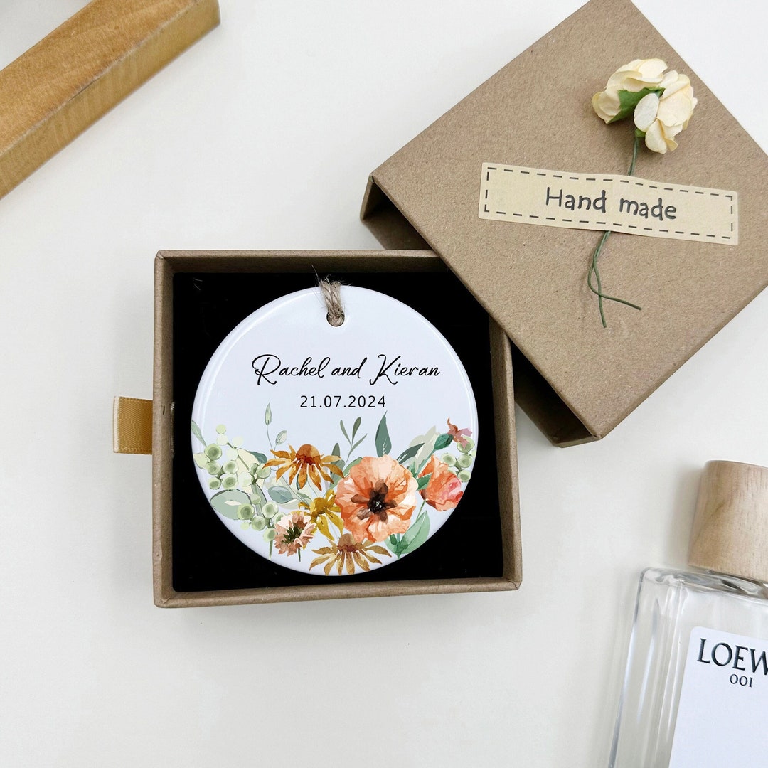 Custom Engagement Gift, Couple Wedding Keepsake, Married Gift ...