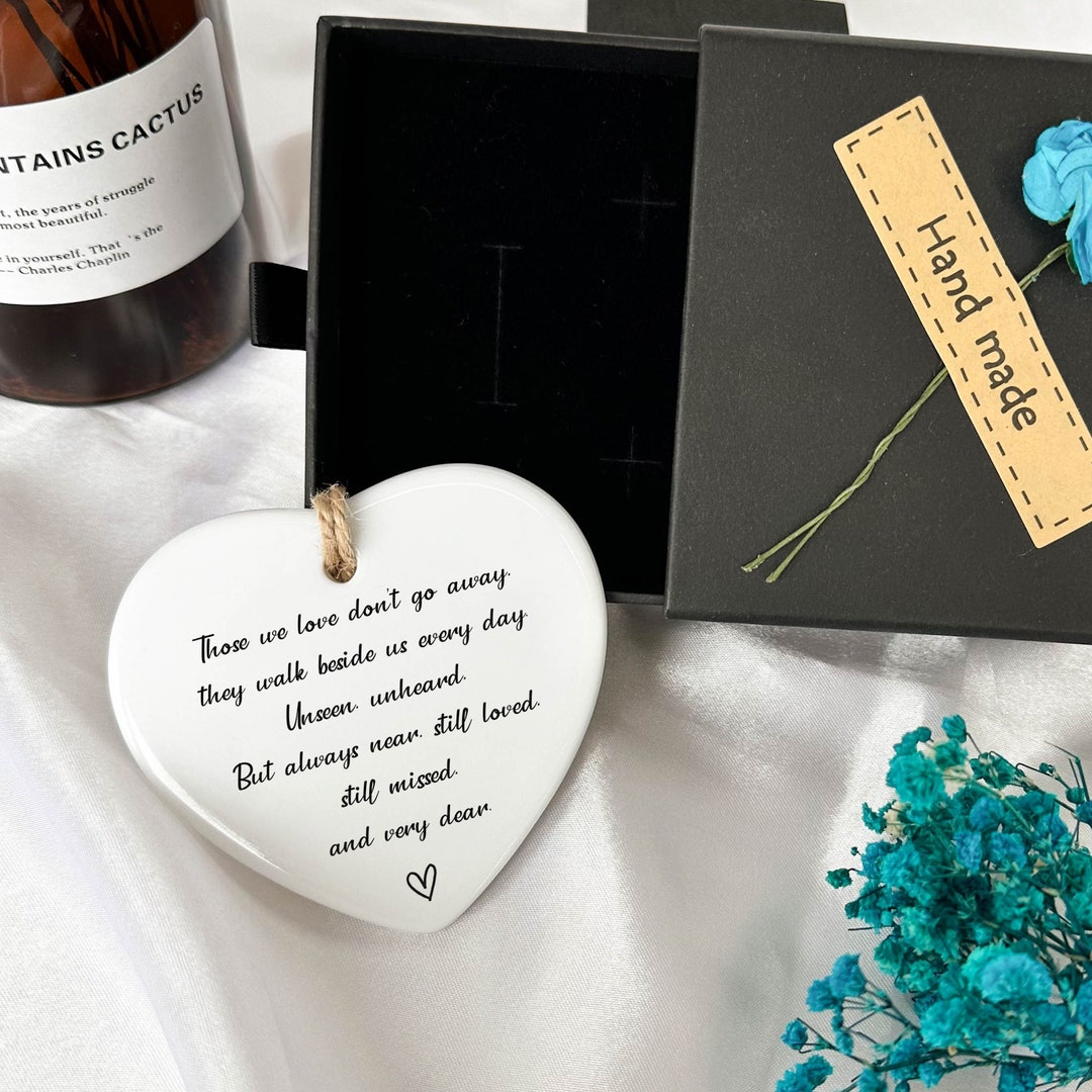 Sympathy Gift, Bereavement Keepsake, Sorry for Your Loss, in Memory ...