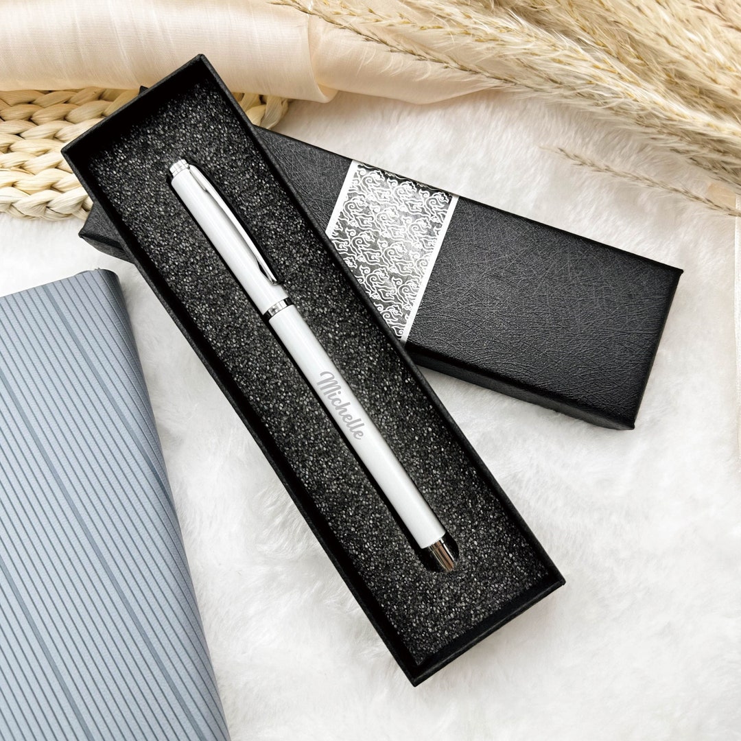 Personalised Pen Steel Ballpoint Pen, Ideal Birthday, Wedding Gift ...