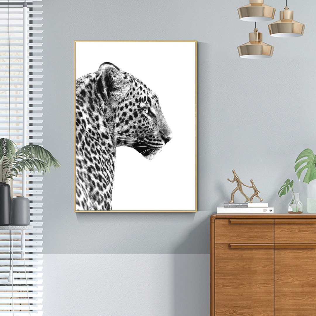 Leopard Poster, Printable Artwork, Animal Prints Picture, Dowload Art ...