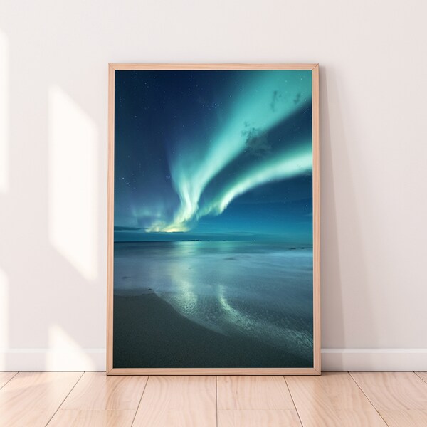 Northern Lights Poster - Etsy