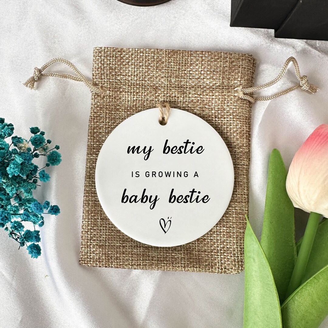 My Bestie is Growing a Baby Bestie, Pregnancy Gift, Gift for Best ...