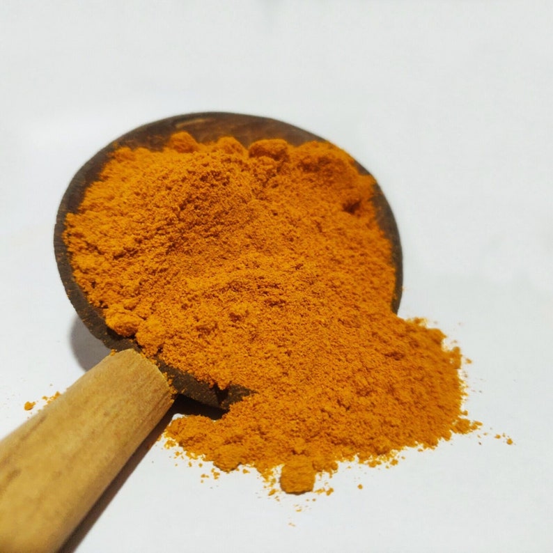 Organic Dried Turmeric Root Powder Sri Lanka Natural - Etsy