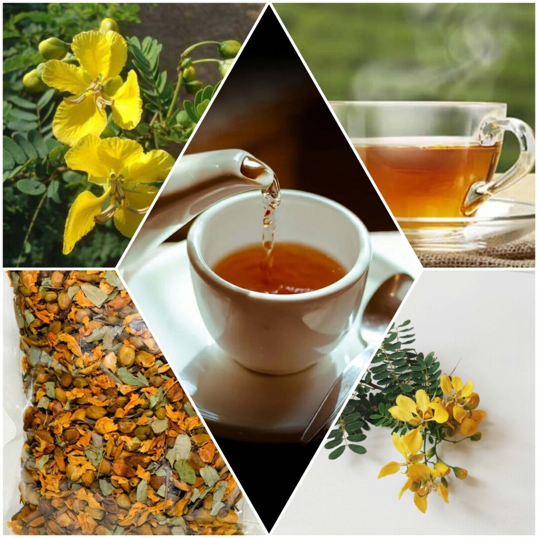 Ceylon Herbal Ayurvedic Dry Ranawara Mal Avaram Poo Cassia Senna ...