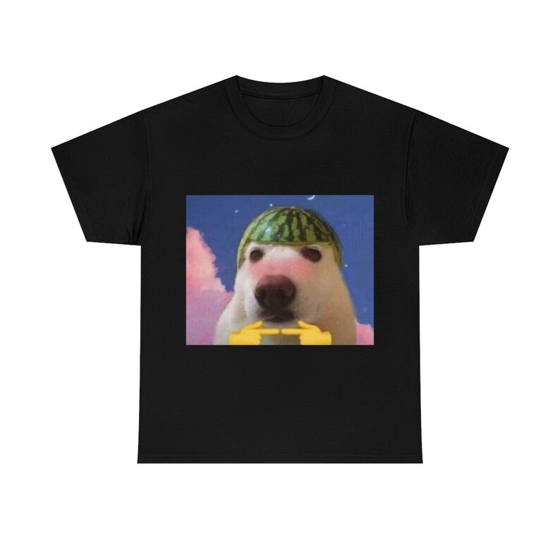 Walter Melon Dog Funny Cute Dog Meme Shirt Unisex Heavy - Etsy