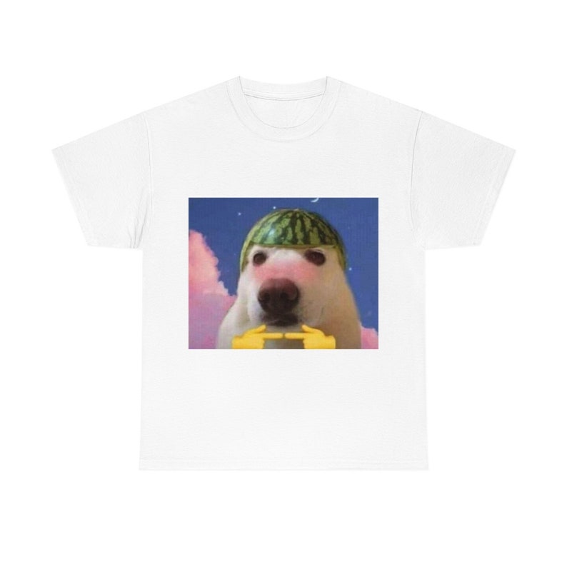 Walter Melon Dog Funny Cute Dog Meme Shirt Unisex Heavy - Etsy