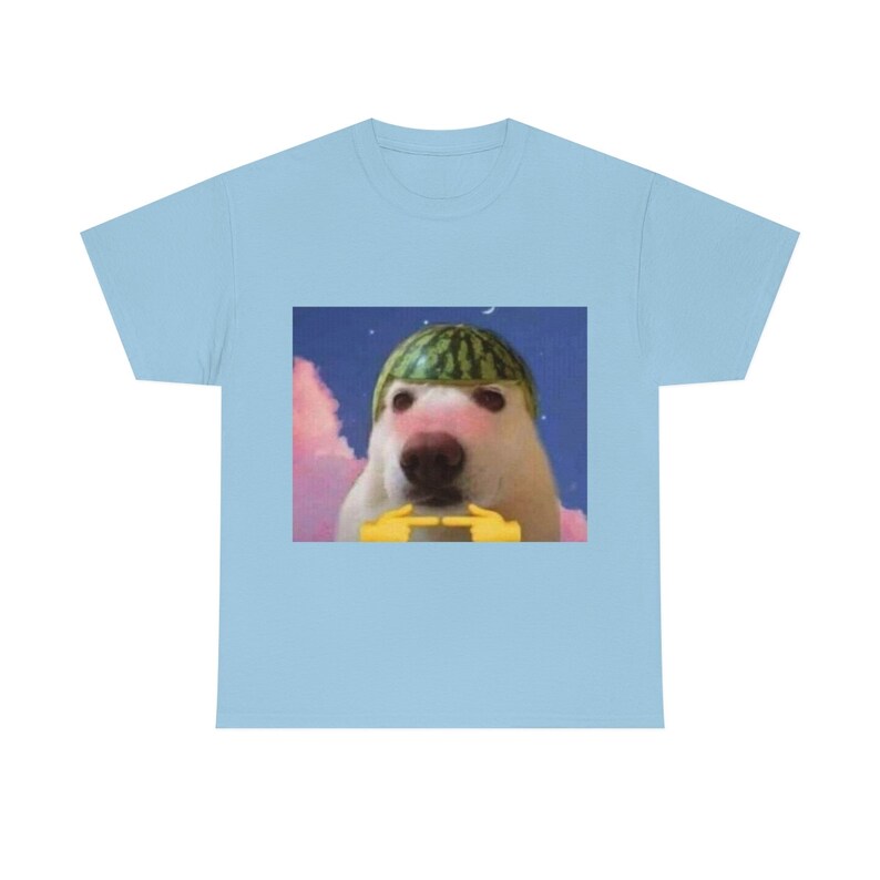 Walter Melon Dog Funny Cute Dog Meme Shirt Unisex Heavy - Etsy