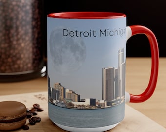 Detroit Coffee Mug | Etsy