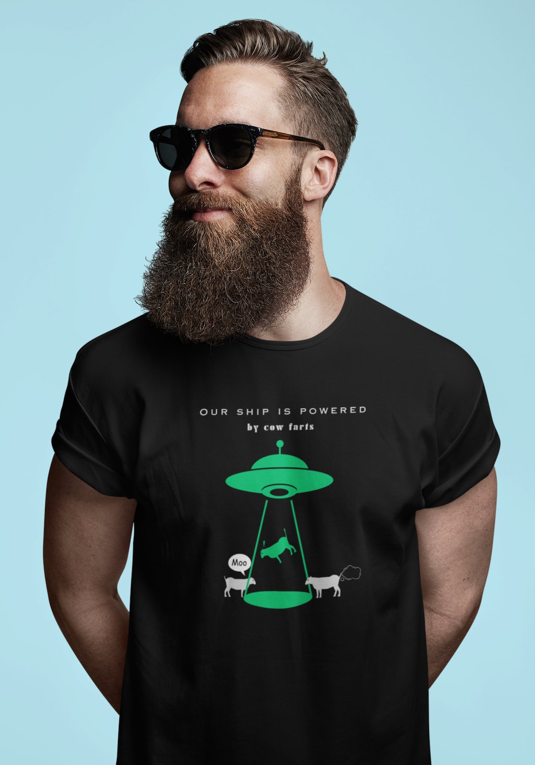Alien Craft, Powered by Farts. - Etsy