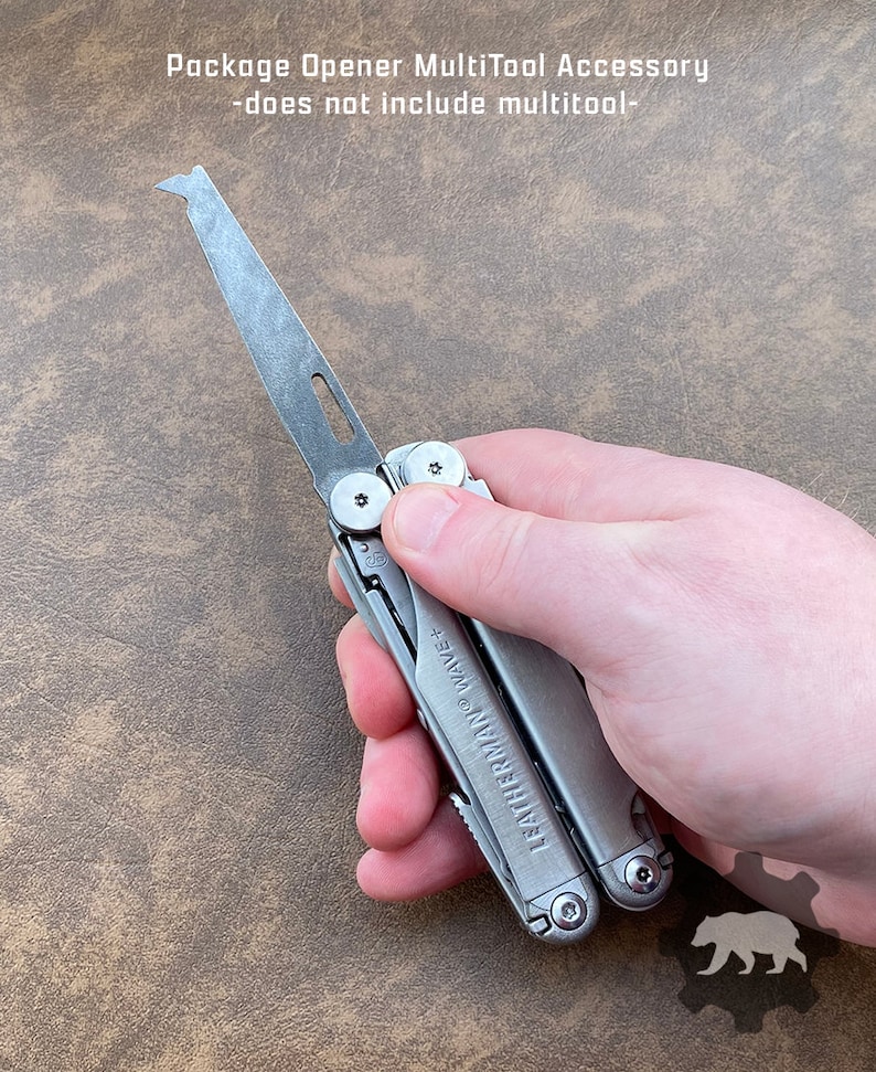 Package Opener Knife Multitool Accessory Leatherman Parts Mod Modification Wave Charge Multi ...