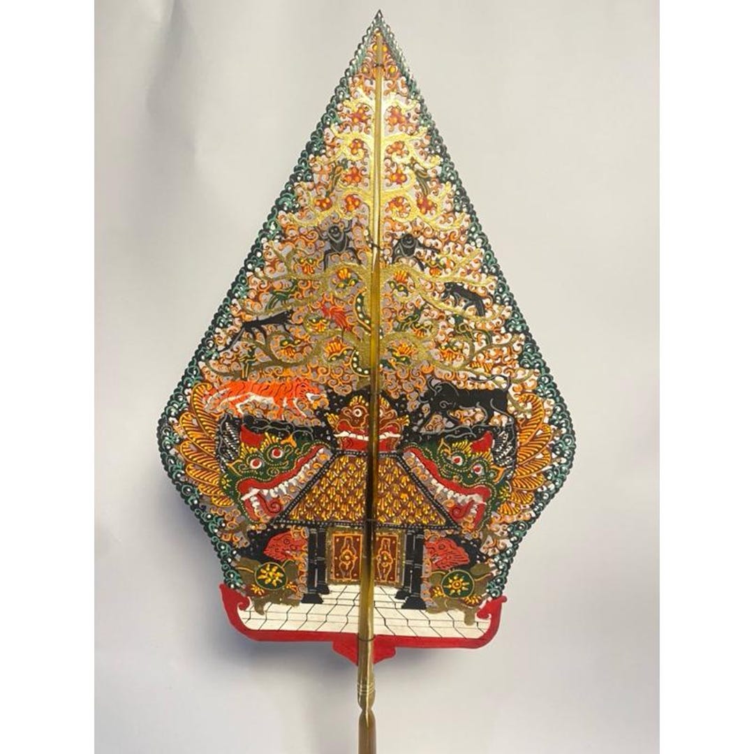 Fine Quality Gunungan Shadow Puppets/indonesian Wayang/wayang Kulit ...