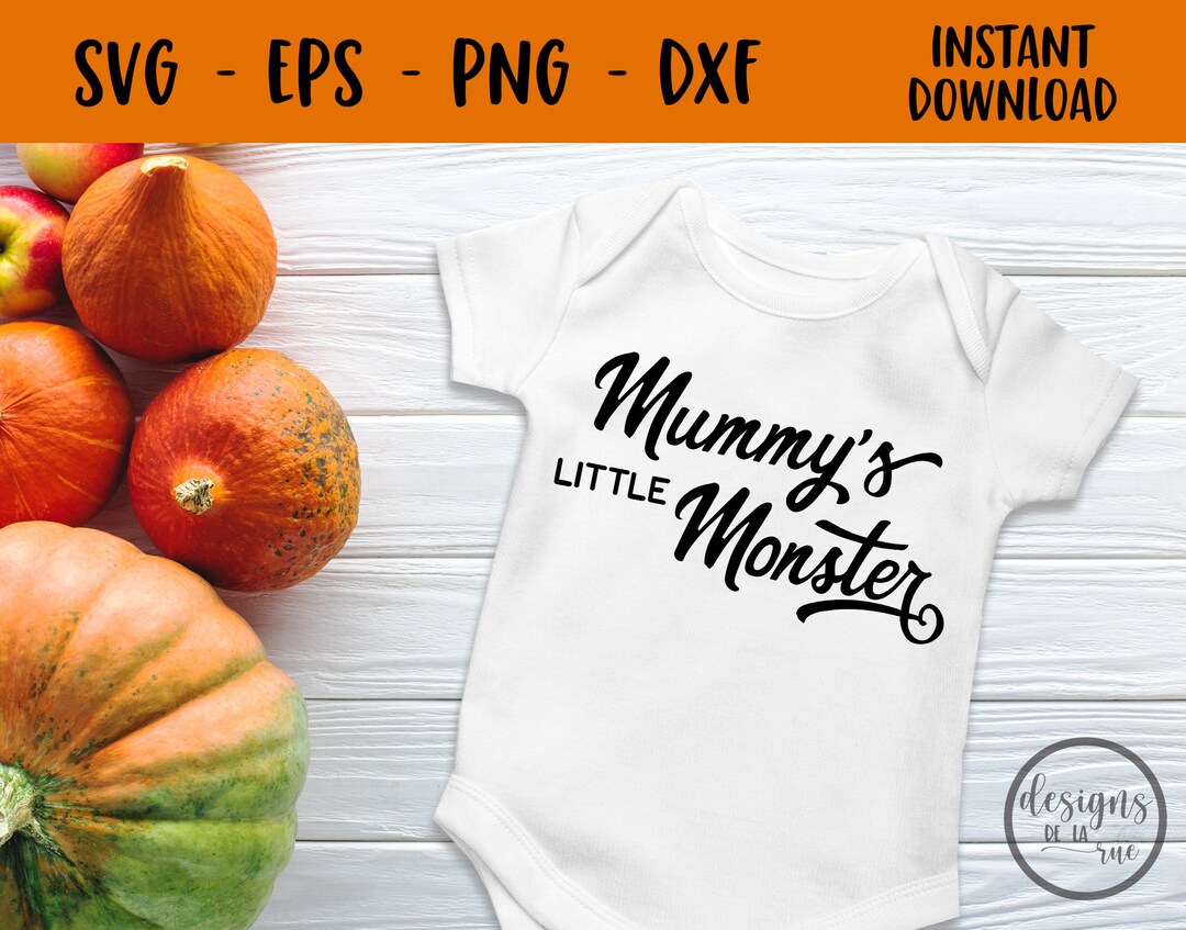 Mommy's Little Monster SVG: Halloween Costume Cut File (digital ...