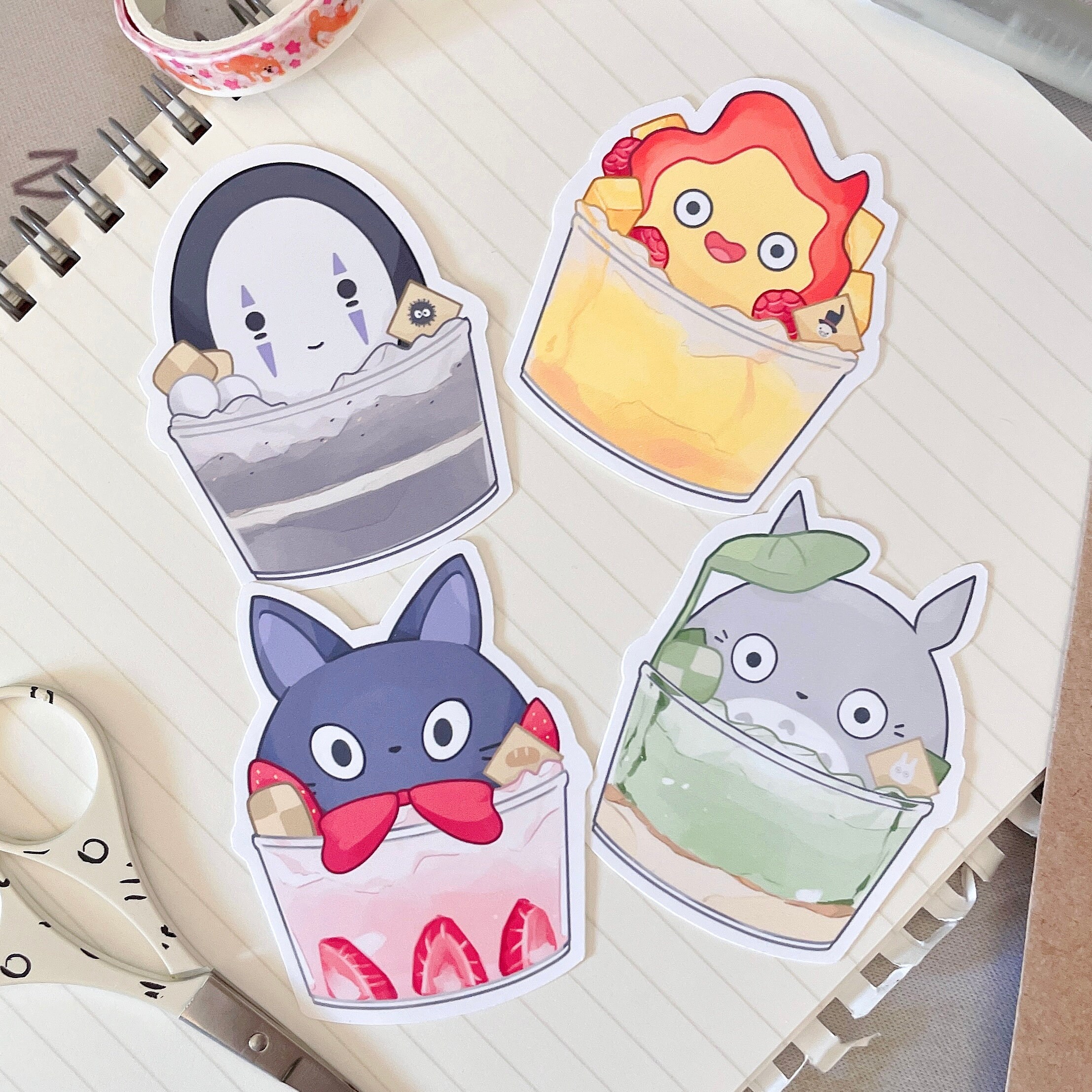Embellishments ATLA Stickers laptops Avatar Animals Stickers Matte ...