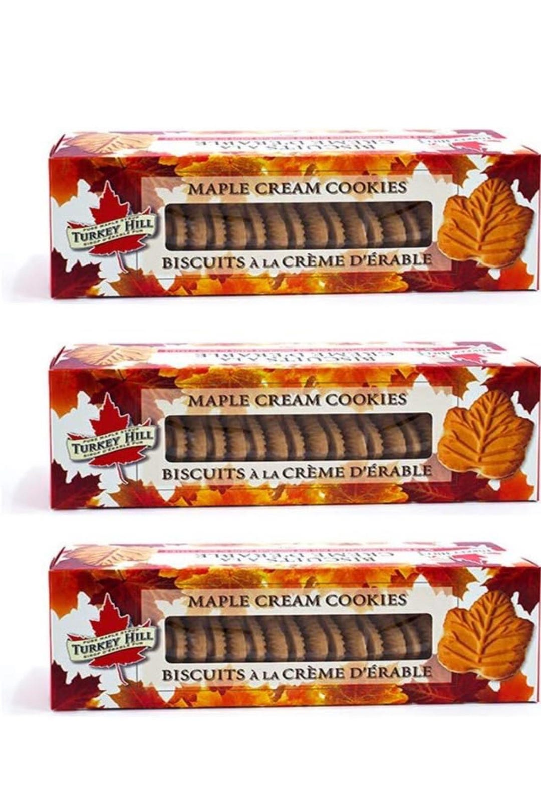 3boxes of Best Maple Cream Canadian Cookies 600g Total. - Etsy