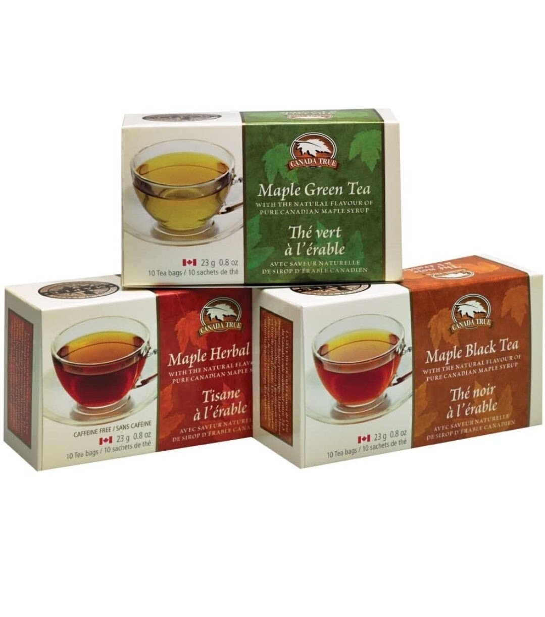 3 Packs of Canadian Premium Ceylon Maple Tea 30 Tea Bags . - Etsy