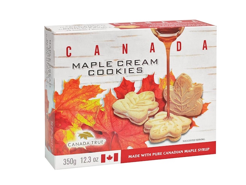 Maple Cream Canadian Cookies 350G. - Etsy